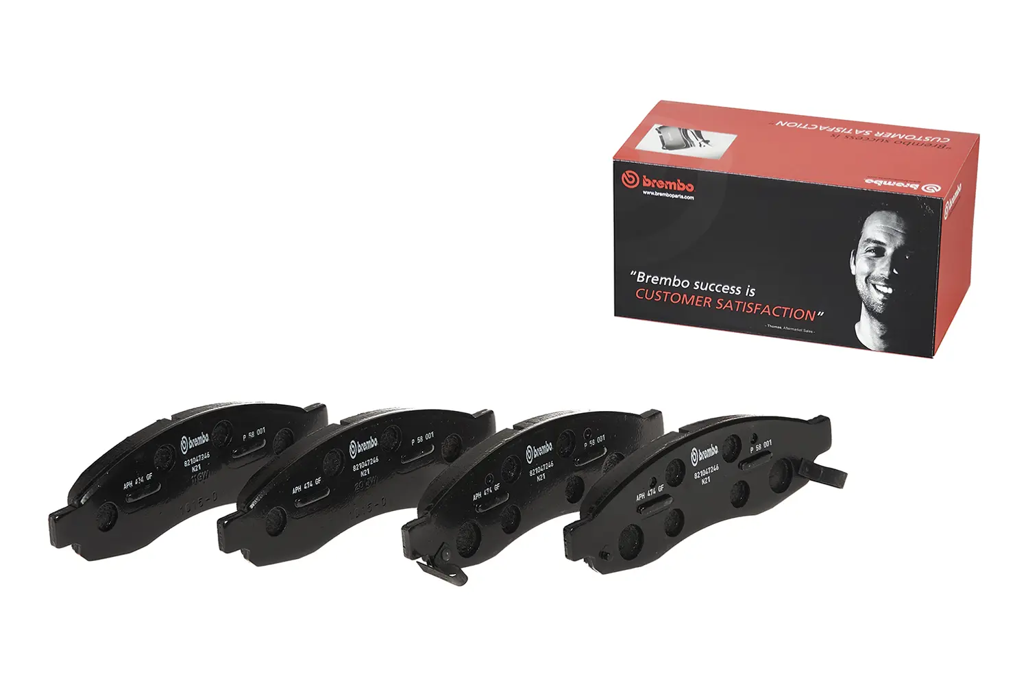 Brake pad Brembo P 58 001