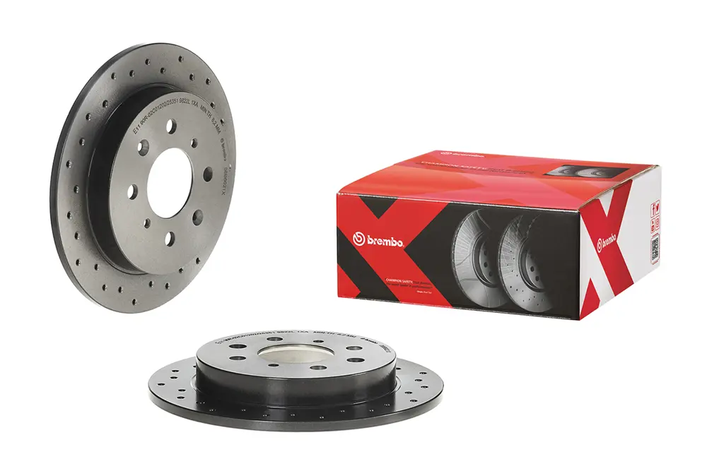 Brake disc Brembo 08.B602.1X