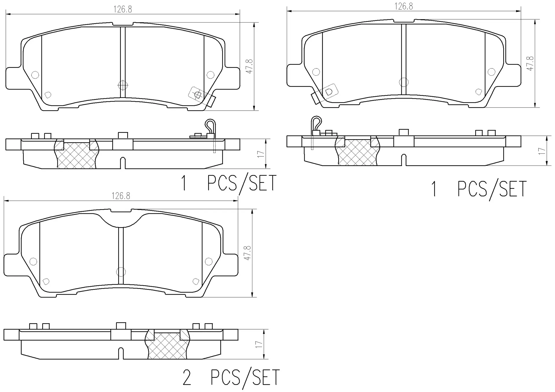 Brake pad Brembo P24232N